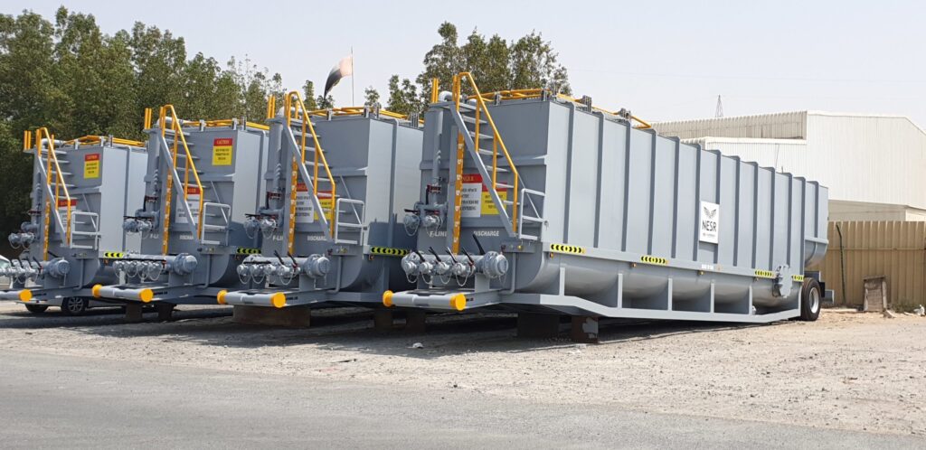 Frac Tank Manufacturers UAE | Frac Tank Trailer | Qasioon