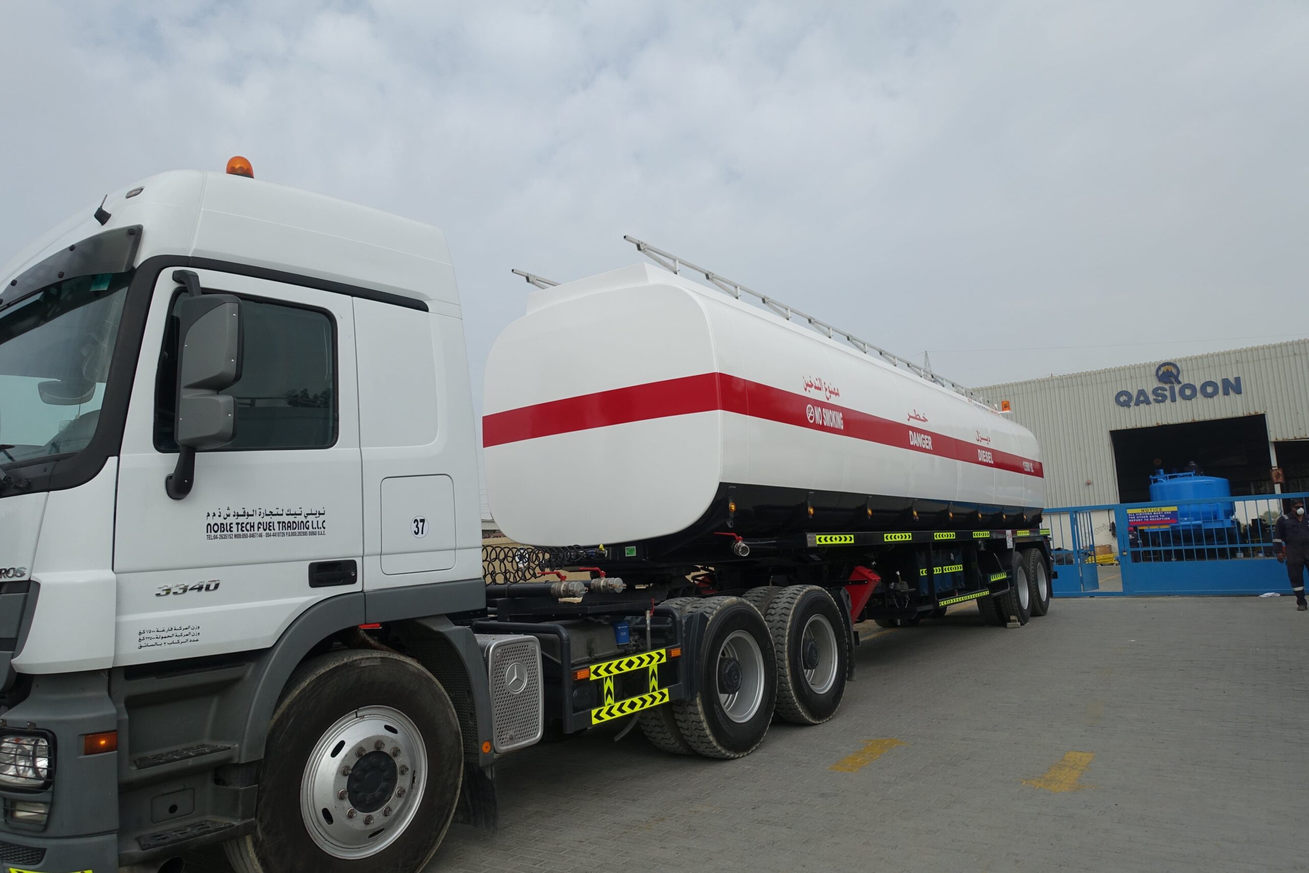 Tank Semi Trailer Manufacturers UAE | Qasioon Industries